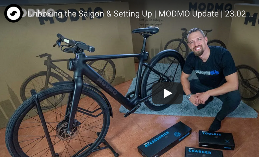 Modmo: Unboxing the Saigon Bike & Setting It Up